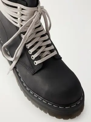 Rick Owens Dr Martens Leather Lace-up Boots