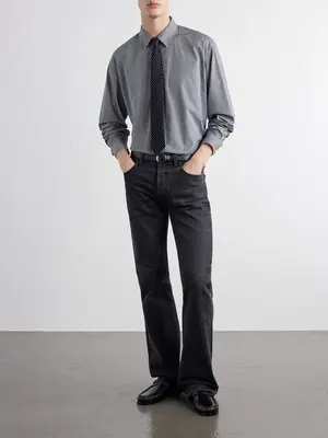 TOTEME Striped Cotton-poplin Shirt