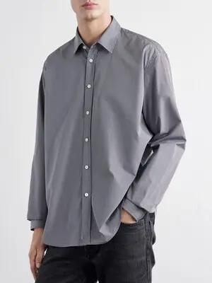 TOTEME Striped Cotton-poplin Shirt