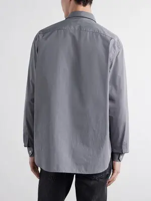 TOTEME Striped Cotton-poplin Shirt