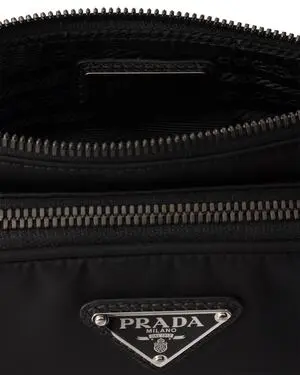 Prada Re-nylon And Saffiano Leather Shoulder Bag