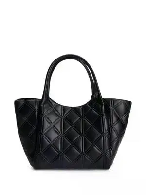 Emporio Armani Quilted Logo-patch Shoulder Bag