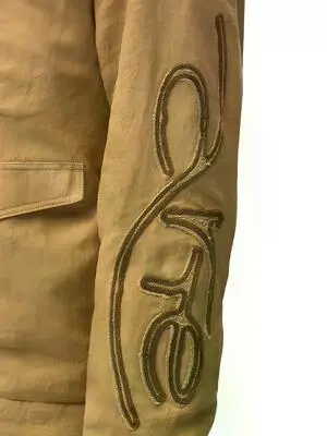 ARTE ANTWERP Embroidered-sleeve Jacket