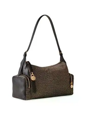 Borbonese Medium Op Naturale Shoulder Bag