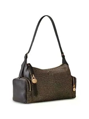 Borbonese Medium Op Naturale Shoulder Bag