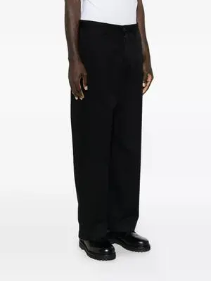 Lacoste Logo-patch Straight-leg Trousers