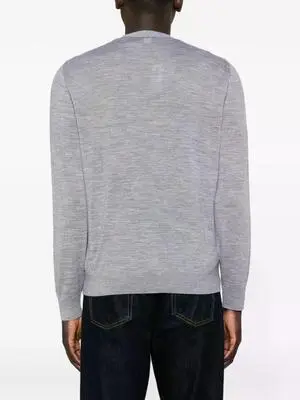 Canali Fine-knit Button-up Cardigan