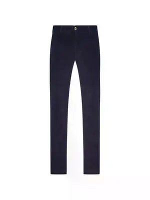 Incotex Straight-leg Corduroy Trousers - Blue