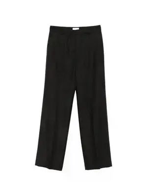 CELLAR DOOR Straight-leg Wool Trousers - Grey
