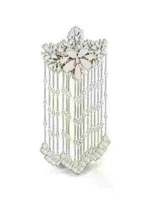 Rabanne Strass Jewel Necklace In And Blue