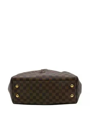 LOUIS VUITTON 2011 Damier Ebene Trevi Pm Satchel - Brown