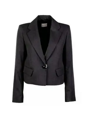 Marella Single-breasted Cropped Blazer