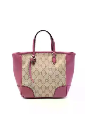 Gucci 2016-2026 Small Gg Canvas Bree Satchel - Neutrals