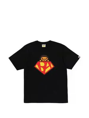 A BATHING APE Baby Milo Graphic-print T-shirt - Black