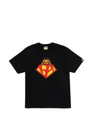 A BATHING APE Baby Milo Graphic-print T-shirt - Black