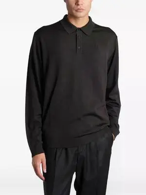 ROBERTO COLLINA Long-sleeve Polo Shirt