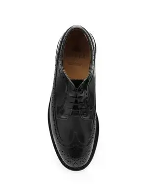 BERWICK 1707 Brogue Leather Derby Shoes