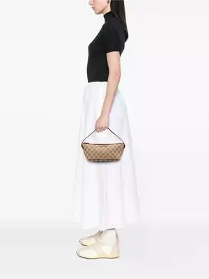 Gucci 2000-2015 Gg Canvas Boat Shoulder Bag