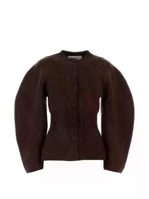 DESTREE Adrian Puff-sleeve Cardigan