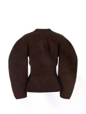 DESTREE Adrian Puff-sleeve Cardigan