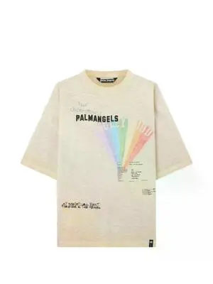 Palm Angels Neon Blvd Loose T-shirt - Neutrals