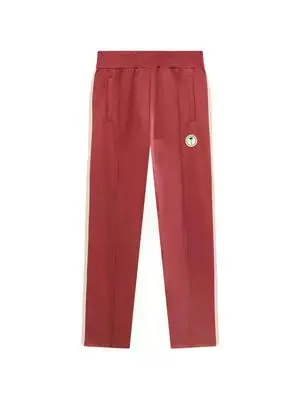 Palm Angels Palm Tree Side-stripe Track Pants - Red