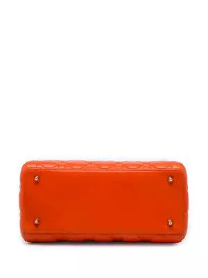 Dior 2012 Medium Lambskin Cannage Lady Satchel