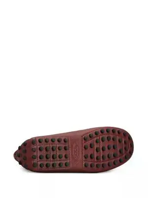 TOD'S Gommino Pebbled Leather Loafers