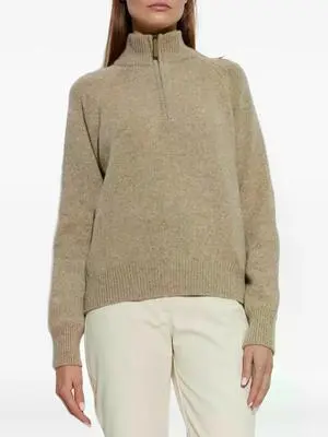 Sease Quarter-zip Cashmere Sweater