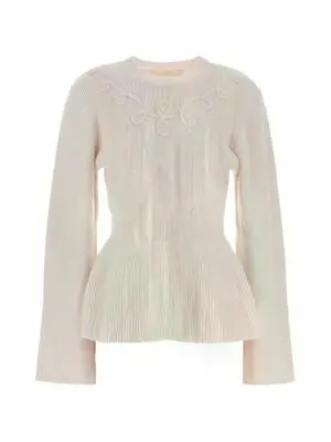DESTREE Rosa Peplum-hem Sweater