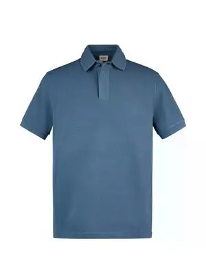 TOD'S Polo Shirt In Piquet - Blue