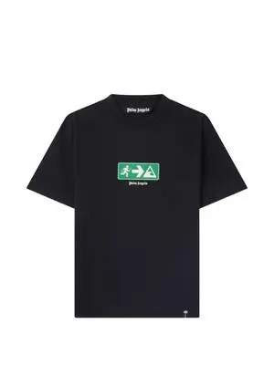 Palm Angels Street Signals Regular T-shirt - Black