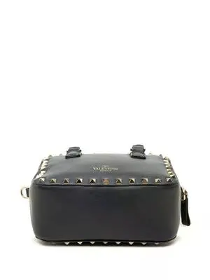 Valentino Garavani 2000-2017 Leather Rockstud Top Handle Bag Satchel