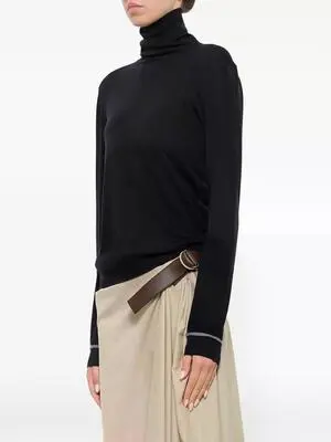 Loewe Piped-trim Turtleneck Sweater