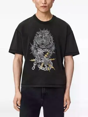 ALLSAINTS Graphic-print T-shirt - Black