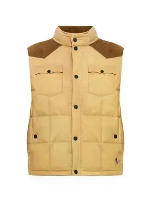 Moncler Après-ski Padded Gilet - Neutrals