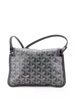 Goyard Plumet Clutch Wallet Coated Canvas Crossbody Bag - Grey