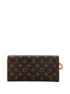 LOUIS VUITTON Twin Handbag Monogram Canvas Gm Crossbody Bag
