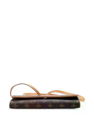 LOUIS VUITTON Twin Handbag Monogram Canvas Gm Crossbody Bag