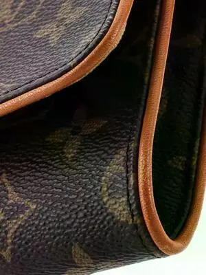 LOUIS VUITTON Twin Handbag Monogram Canvas Gm Crossbody Bag