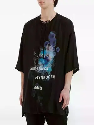 Yohji Yamamoto Graphic-print Shirt