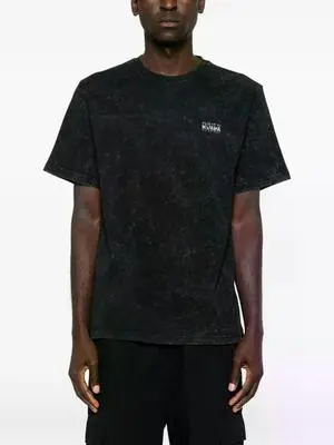 DAILY PAPER Graphic-print Acid-wash T-shirt