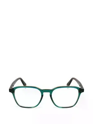 Paul Smith Adbroke Geometric-frame Glasses - Green