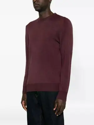 Canali Crew-neck Wool Sweater