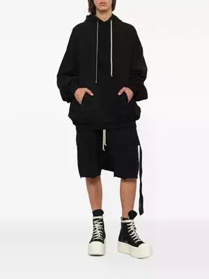 Rick Owens Hun Kangaroo-pocket Hoodie