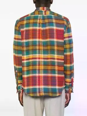 Portuguese Flannel Check-pattern Flannel Shirt