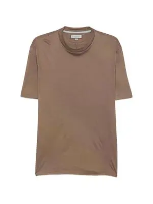 Canali Crew-neck Short-sleeve Sweater