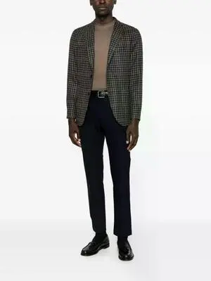Canali Crew-neck Short-sleeve Sweater