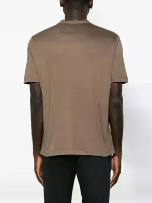Canali Crew-neck Short-sleeve Sweater