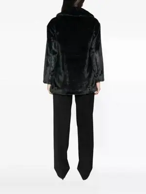 Herno Double-breasted Faux-fur Coat